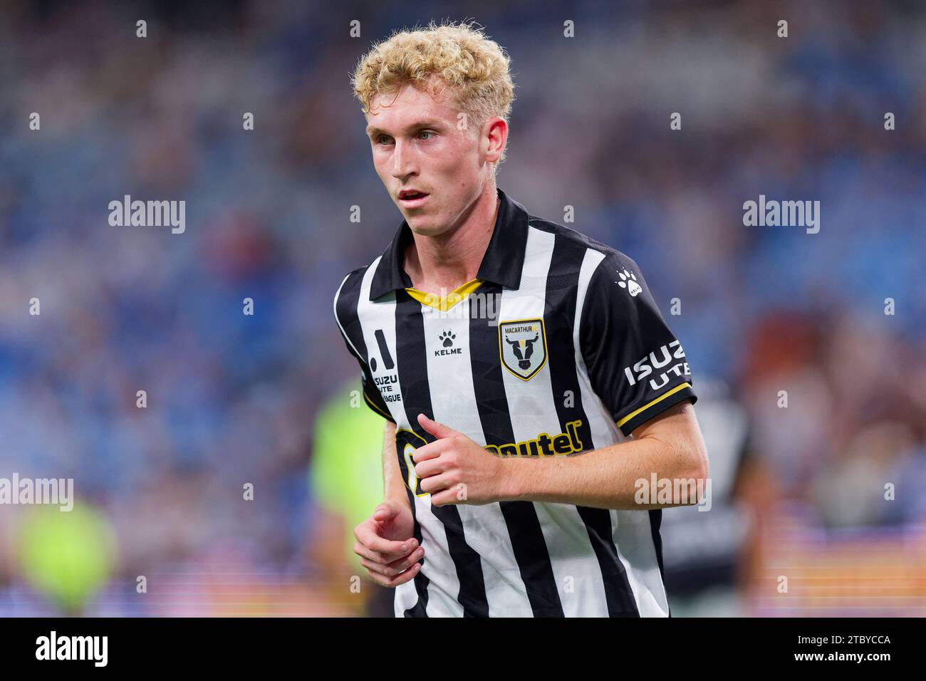 Sydney, Australia. 09th Dec, 2023. Jed Drew of Macarthur FC in action ...