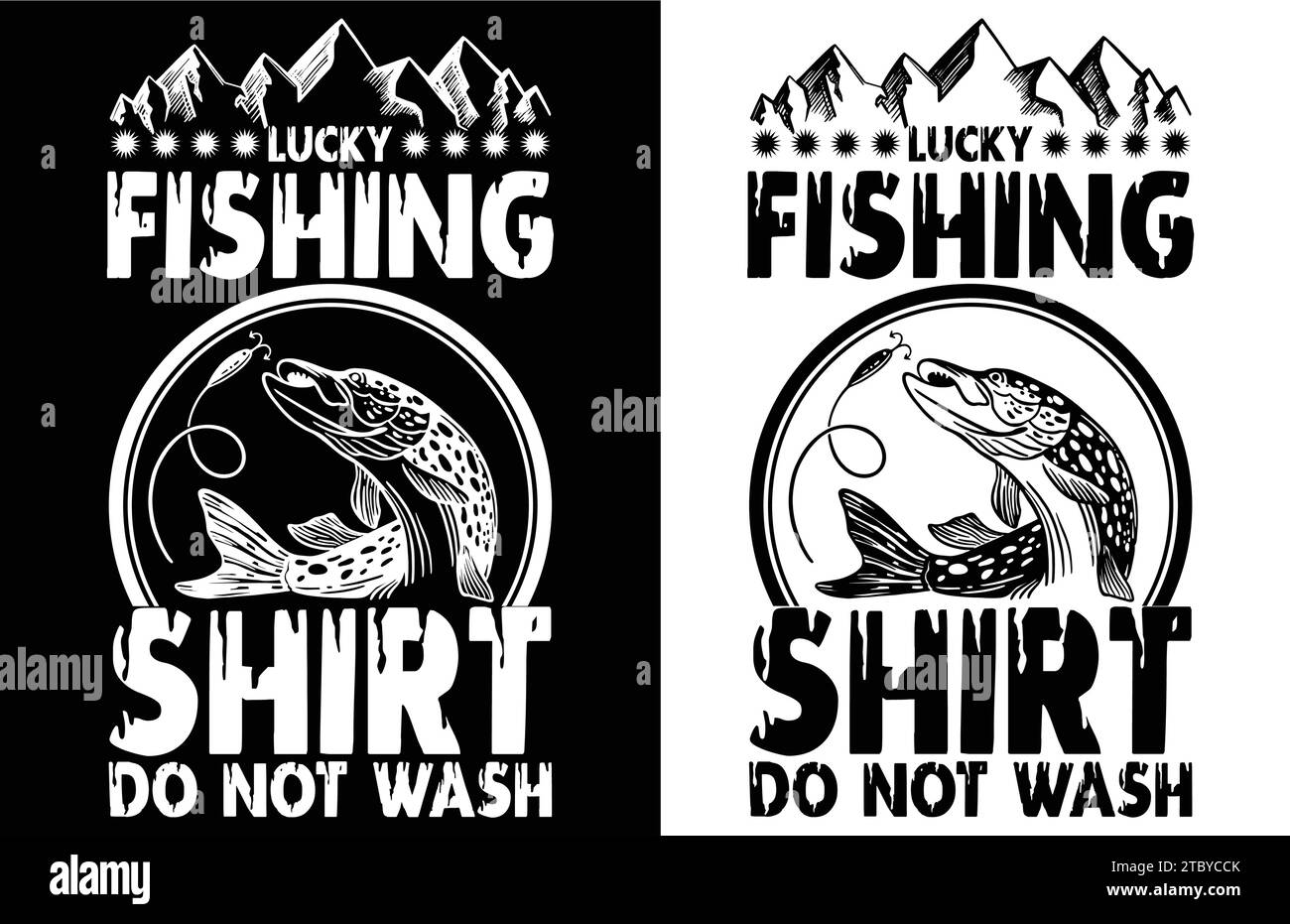 Fishing tshirt design template fishing vector design Stock Vector Image ...
