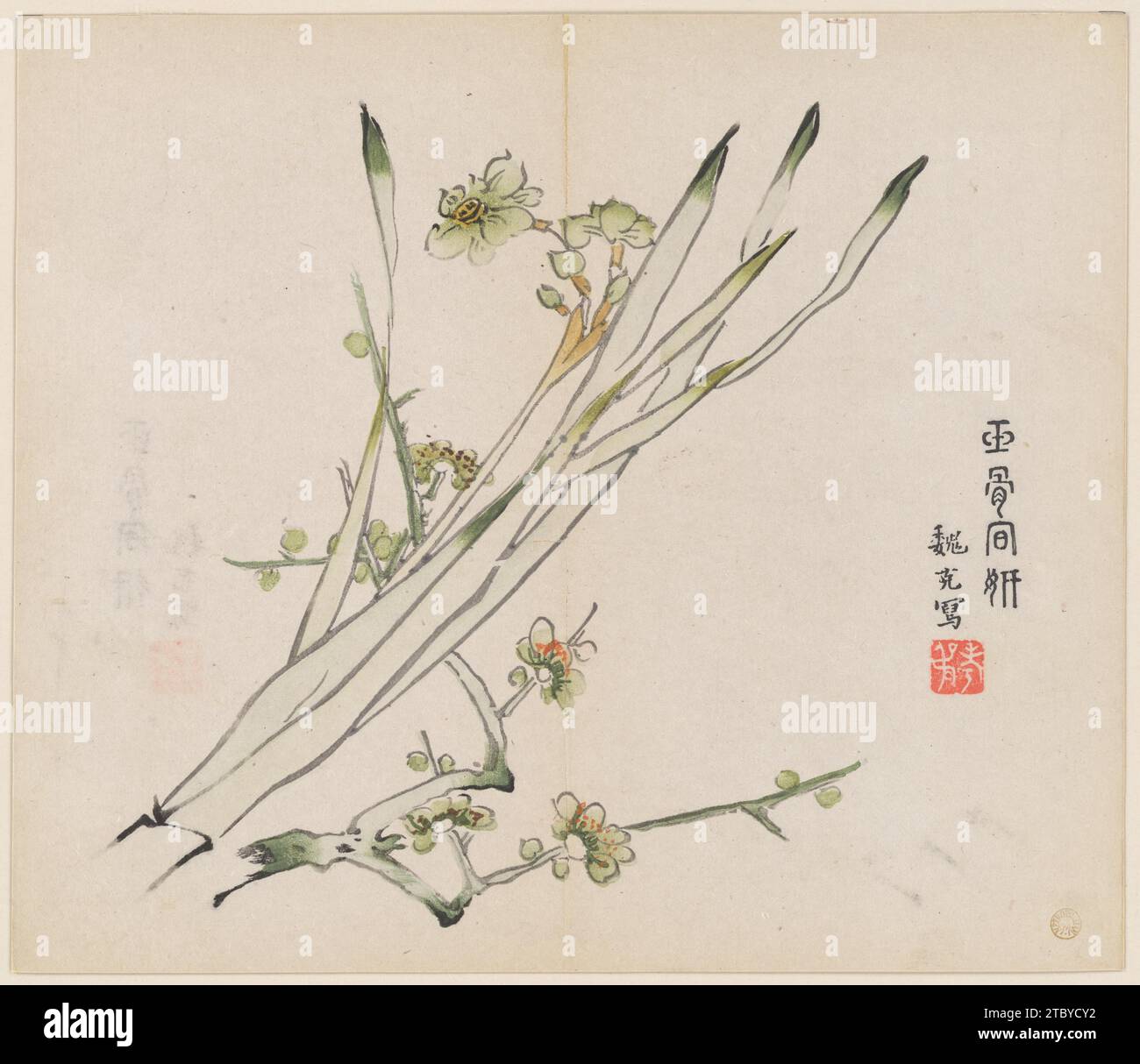 Page from the Ten Bamboo Studio Manual of Painting and Calligraphy 1924 ...