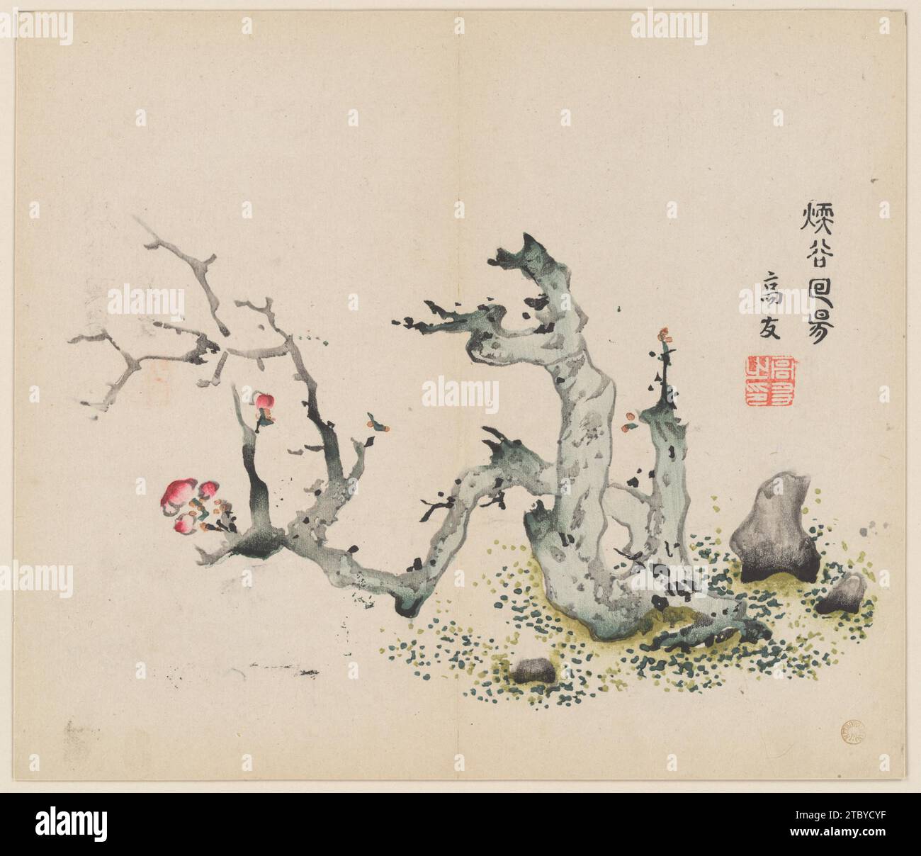 Page from the Ten Bamboo Studio Manual of Painting and Calligraphy 1924 ...