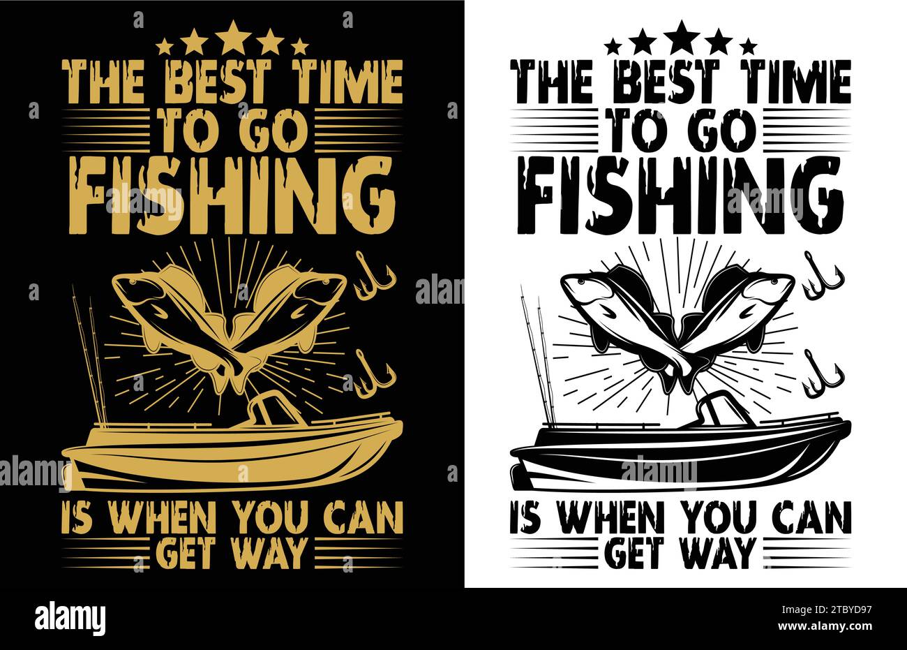 Fishing tshirt design template fishing vector design Stock Vector Image ...