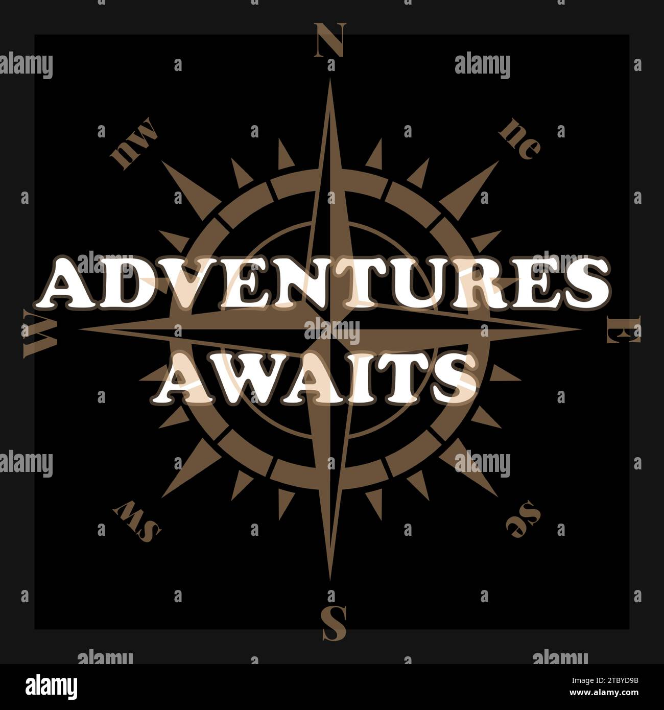 Compass icon. Wind rose, sea navigational equipment antique symbol ...