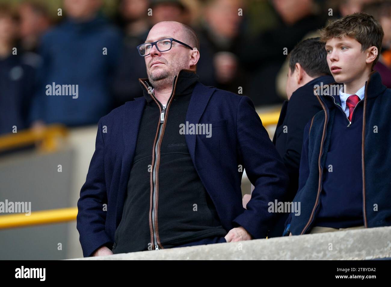 Nottingham Forest Chairman, Tom Cartledge, during the Premier League ...