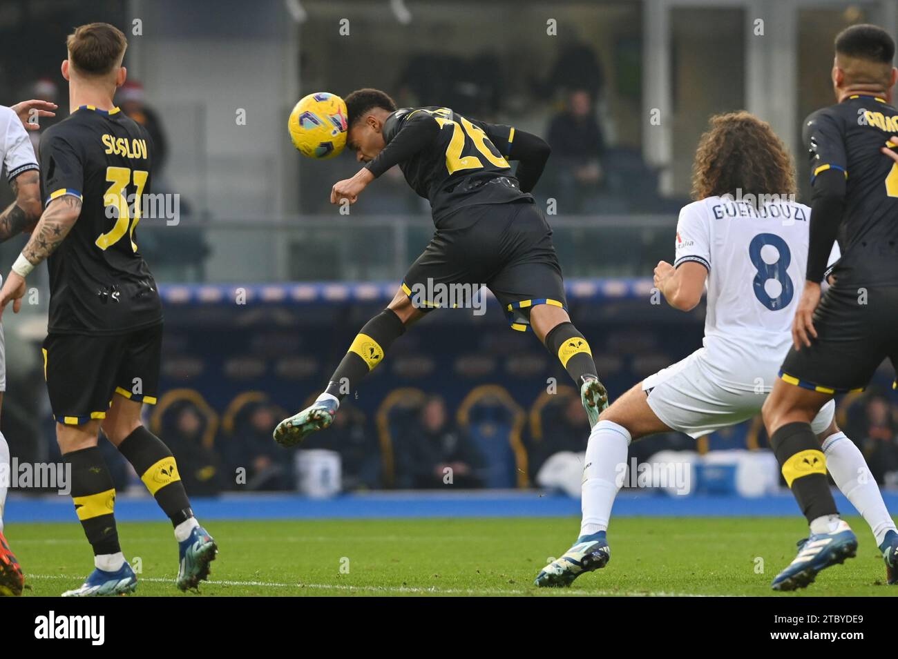 Verona, Italy. 09th Dec, 2023. cyril ngonge (verona) during Hellas ...