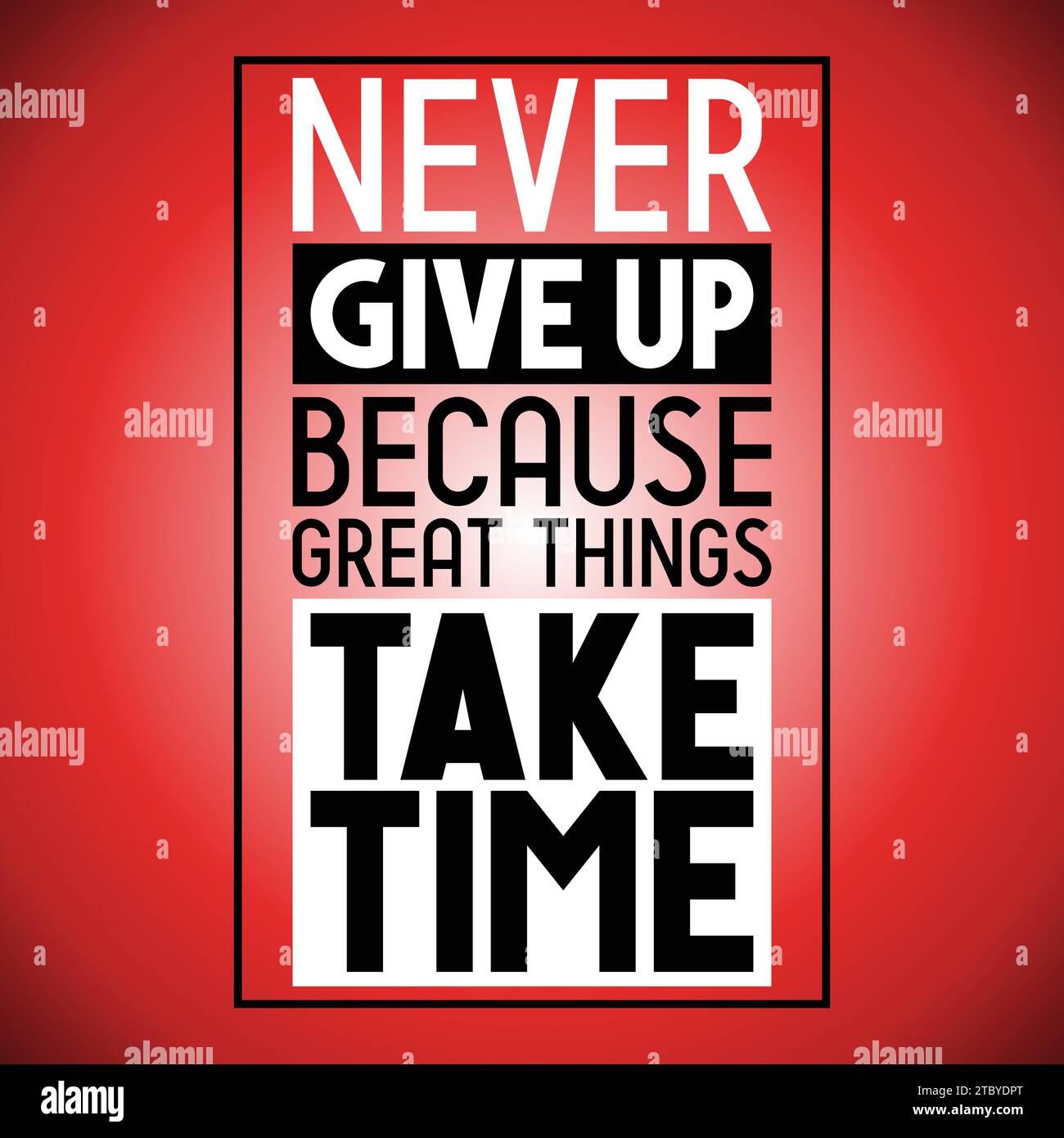 Never give up because great things take time - inspirational quote ...