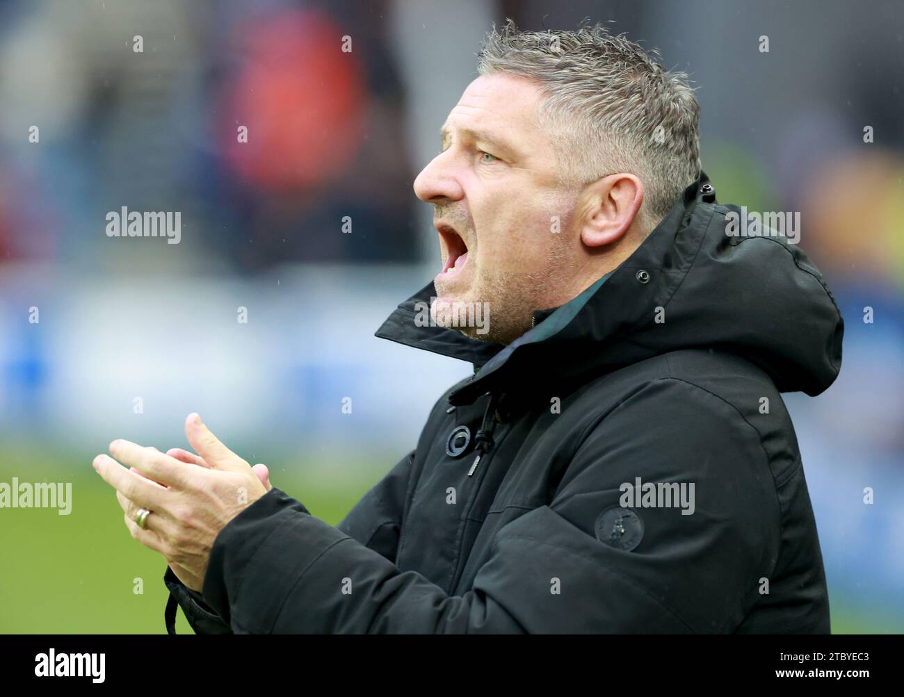 Dundee manager Tony Docherty during the cinch Premiership match at the ...