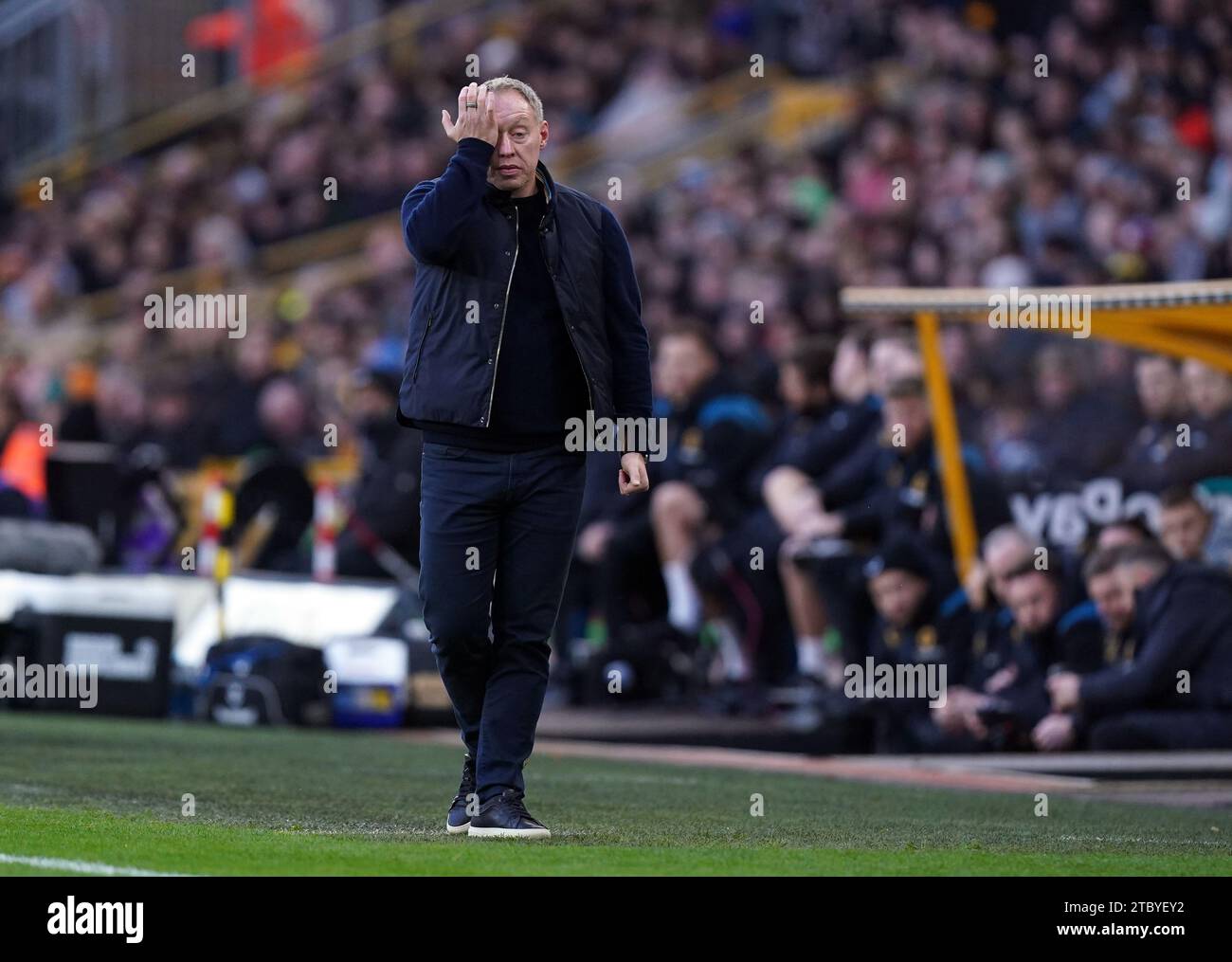 Nottingham Forest manager Steve Cooper during the Premier League match ...