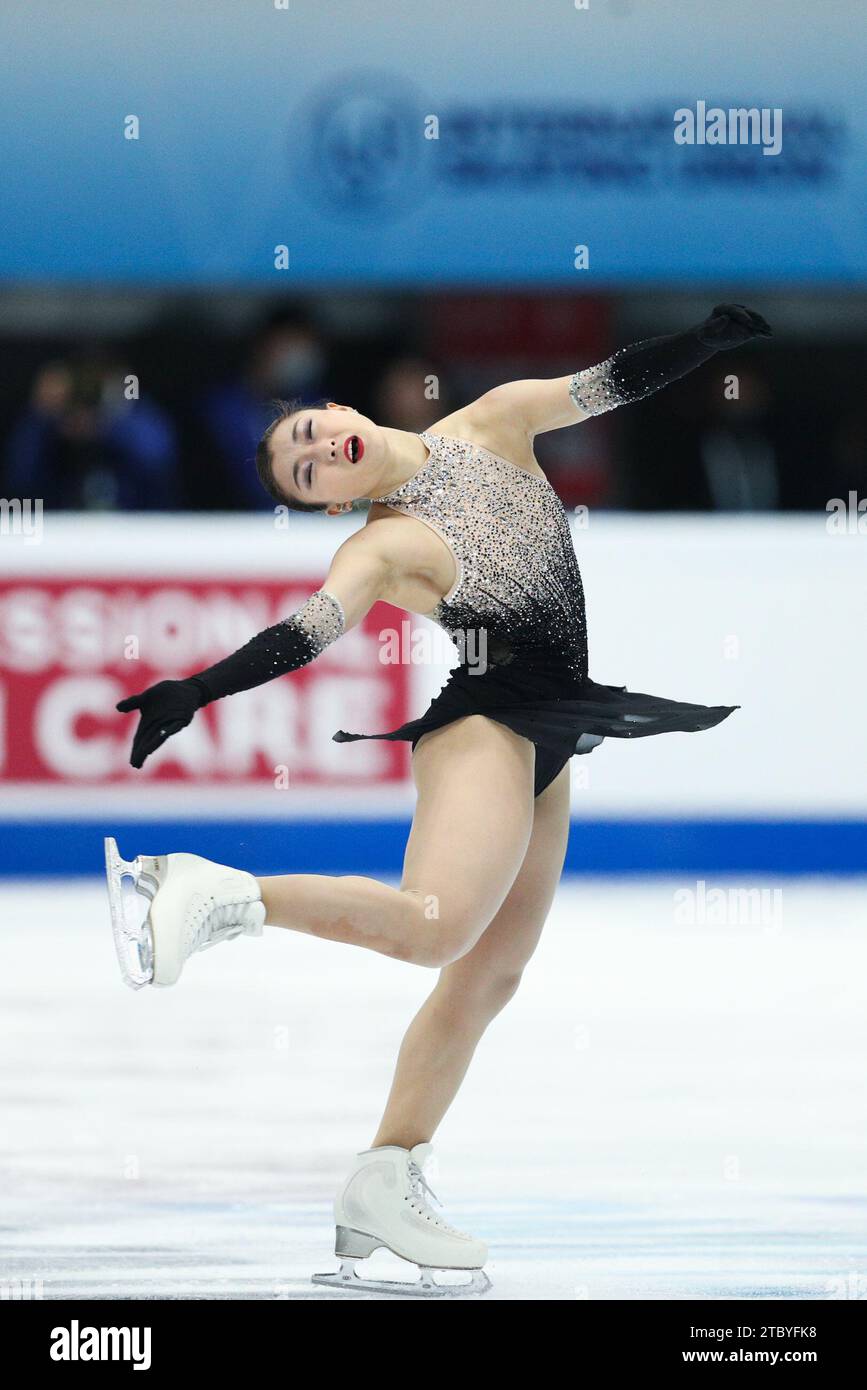 Beijing, China. 9th Dec, 2023. Sakamoto Kaori of Japan performs during ...