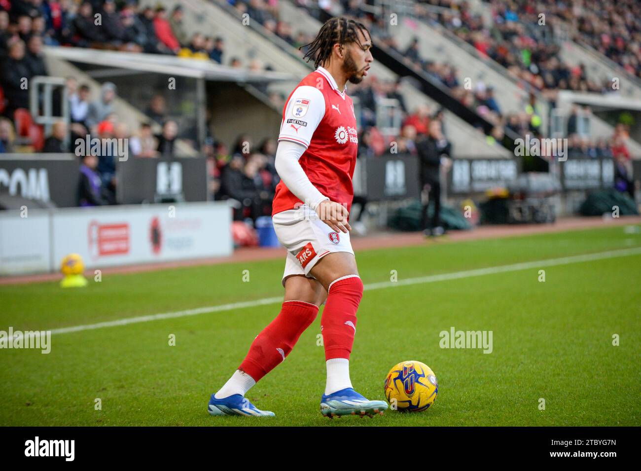 Sam Nombe #29 of Rotherham United during the Sky Bet Championship match ...