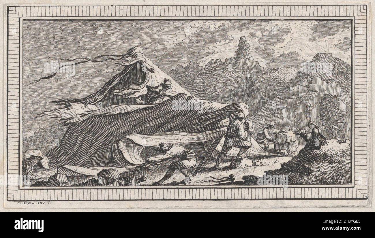 Landscape, from a series of six landscapes titled "Observationib ...