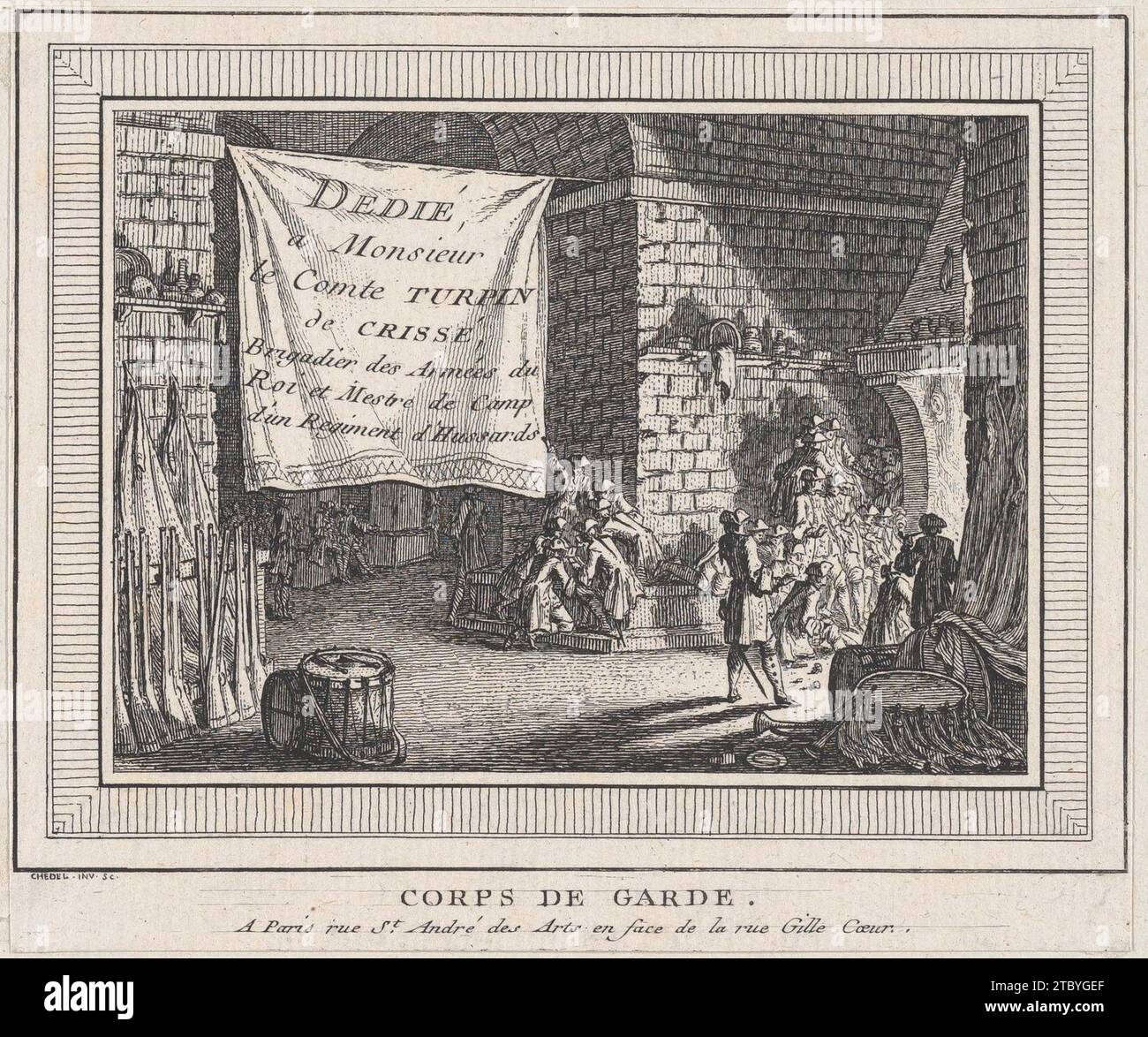 Bataille 1953 by Quentin Pierre Chedel Stock Photo - Alamy