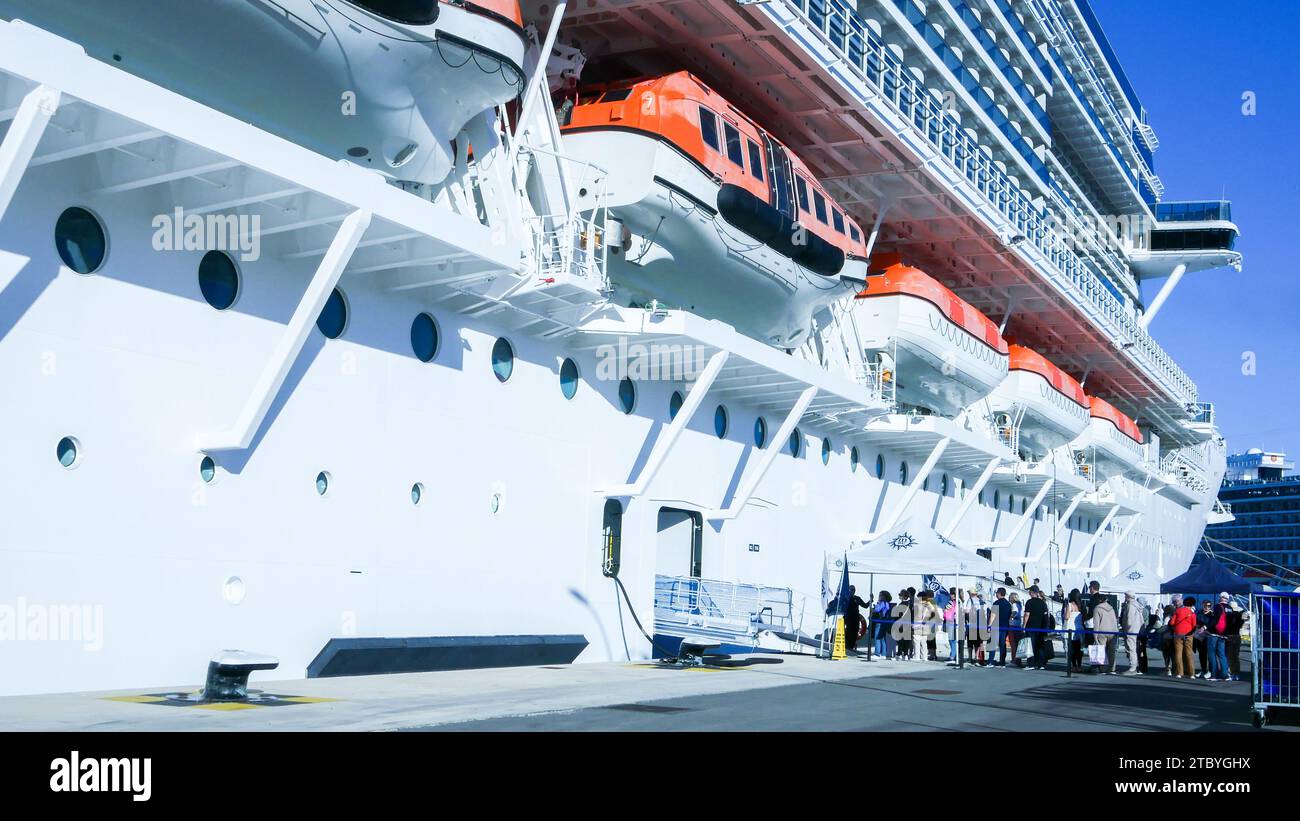 Palma Mallorca, Spain - November 20, 2023: MSC Seaview cruise ship ...