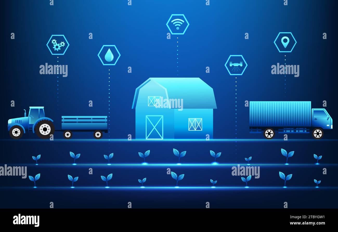 Smart Farm: Farmers who use technology to control the operation of ...