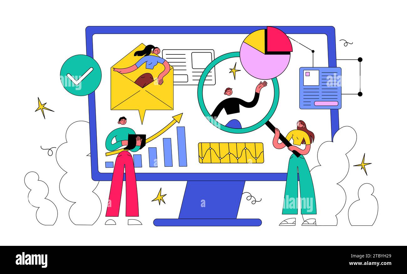 People working towards a common goal Stock Vector Image & Art - Alamy