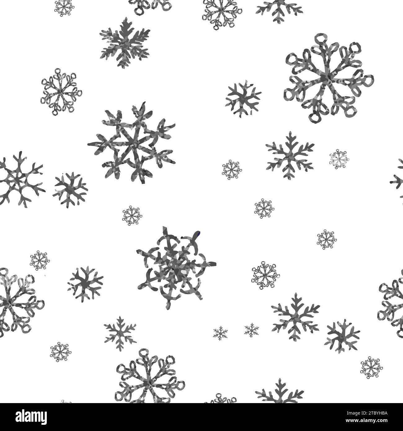Silver and glitter snowflake circle wreath for card or invite. Vector ...