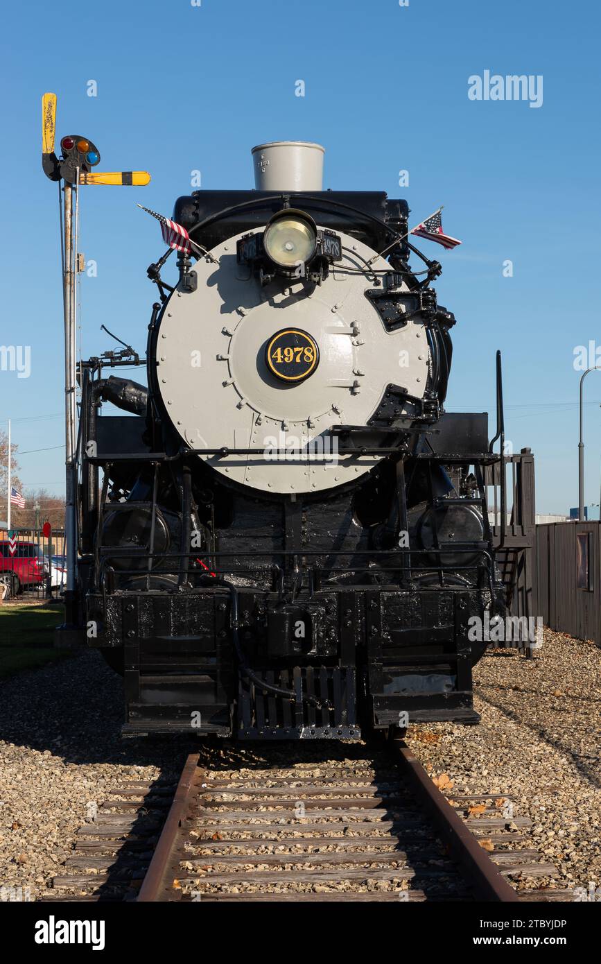 Mendota, Illinois - United States - December 7th, 2023: The 1923 CB and ...