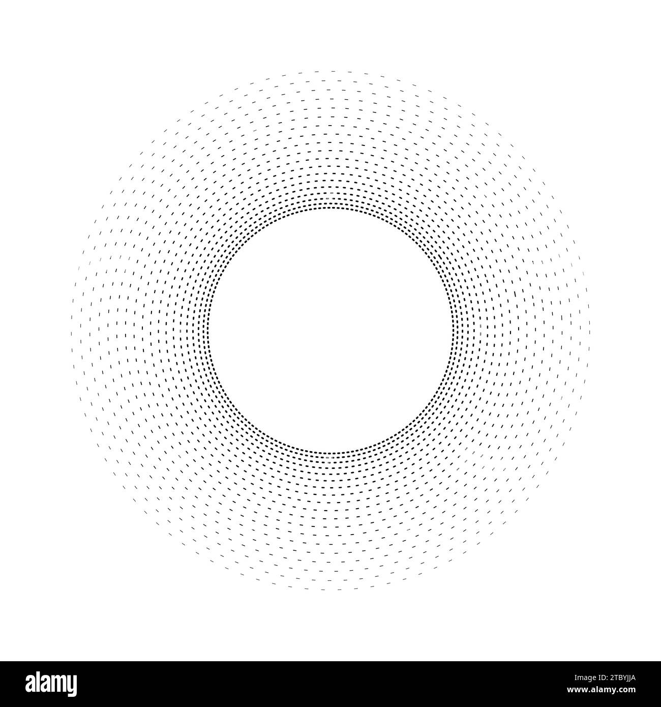 abstract circle frame halftone dots. Halftone circle vector frame Stock Vector Image & Art - Alamy
