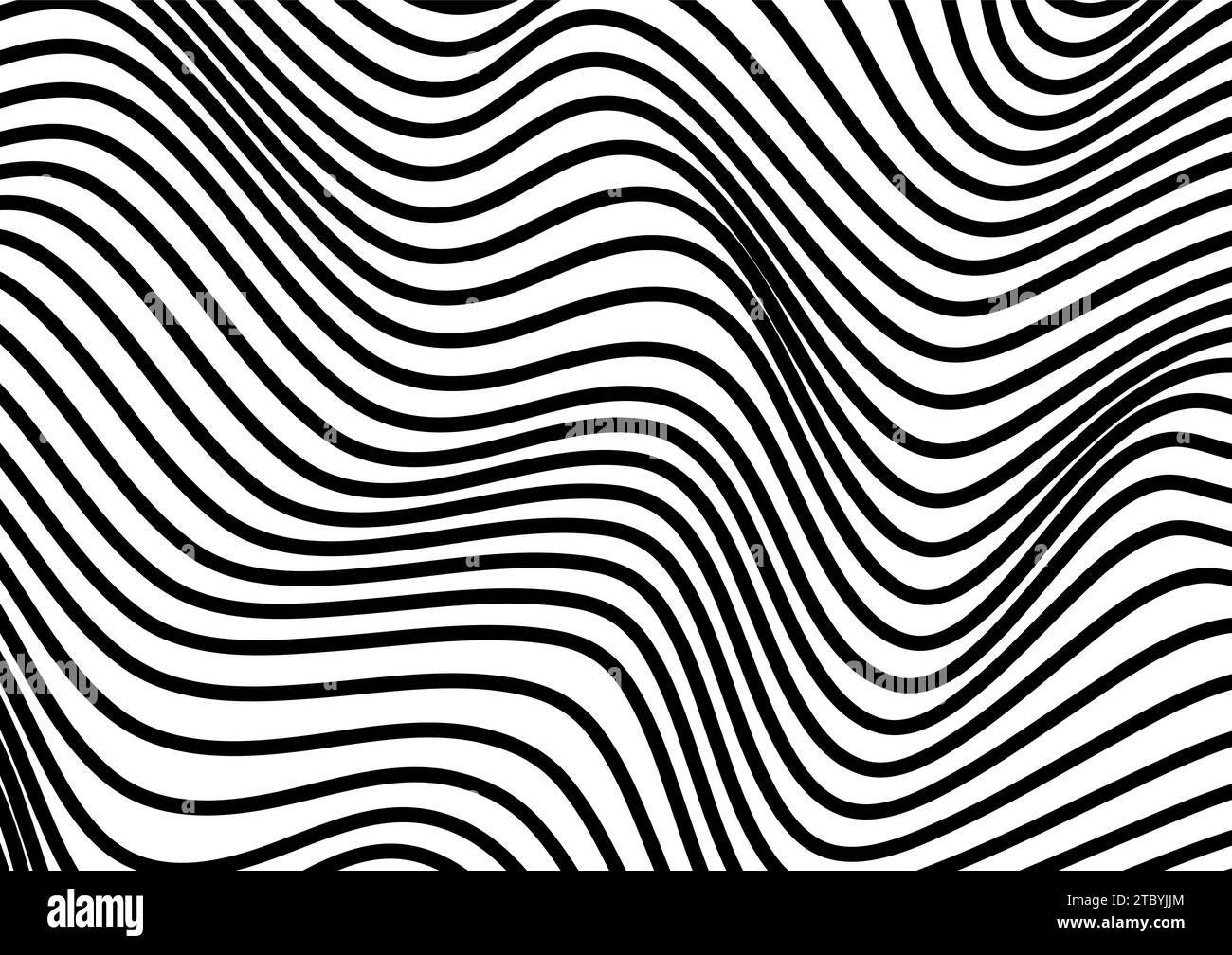 Wave stripe background. Ripple striped texture curve lines background ...