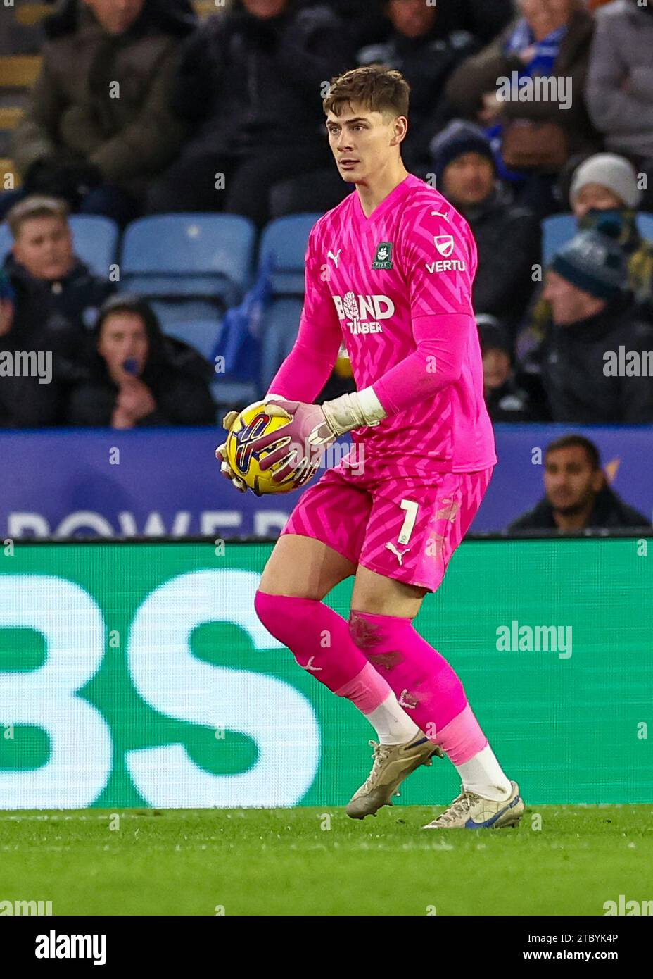 Michael Cooper #1 of Plymouth Argyle makes a save during the Sky Bet ...