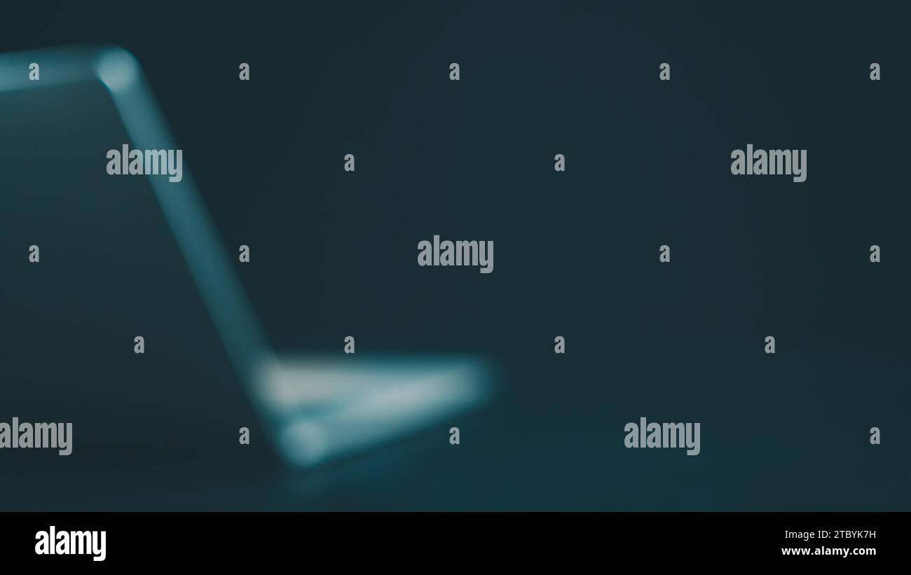 Abstract background, business and technology blurred computer ...