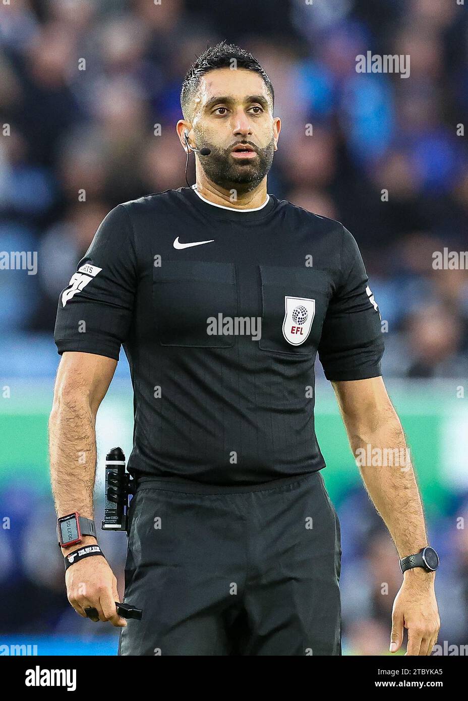 Match referee SUNNY SINGH GILL during the Sky Bet Championship match ...