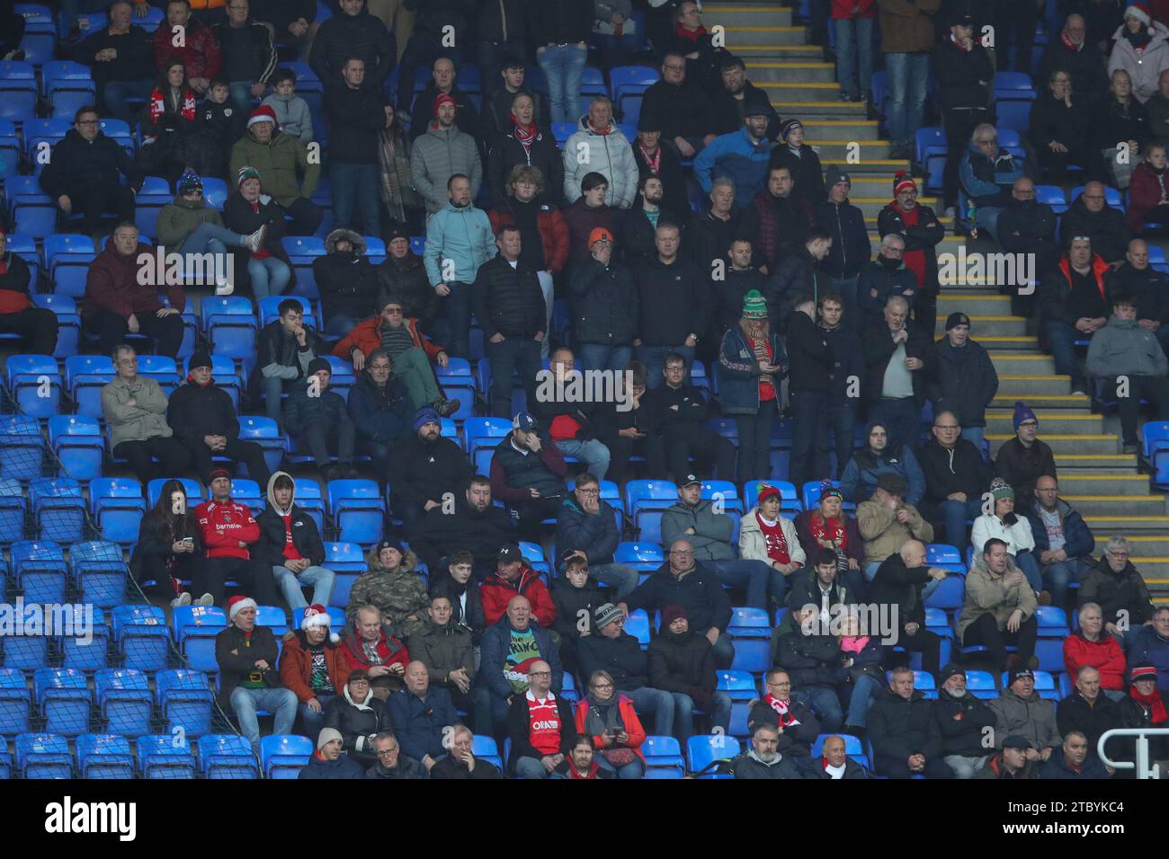 Barnsley fans during the Sky Bet League 1 match Reading vs Barnsley at ...