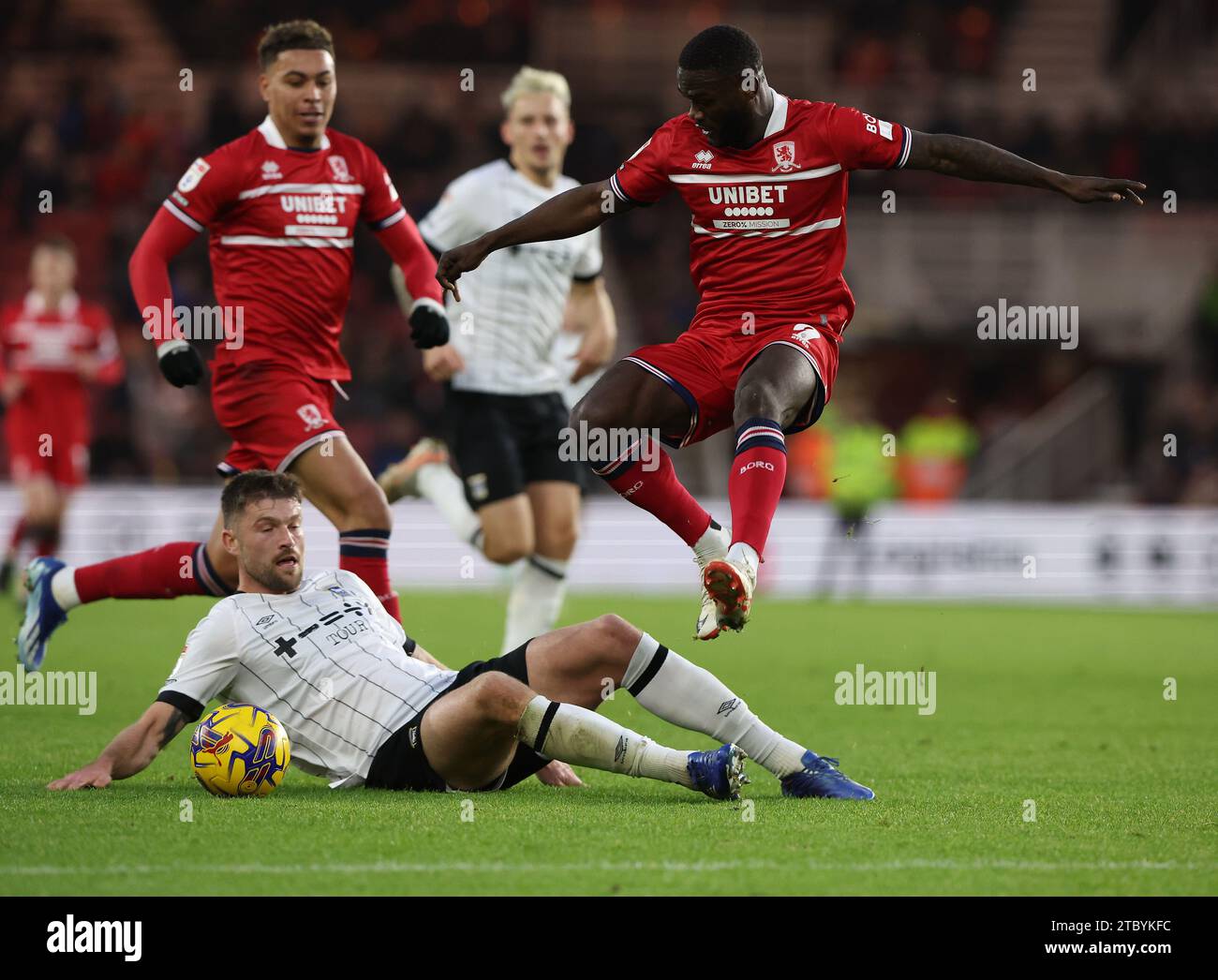Middlesbrough, UK. 09th Dec, 2023. Emmanuel Latte Lath of Middlesbrough ...