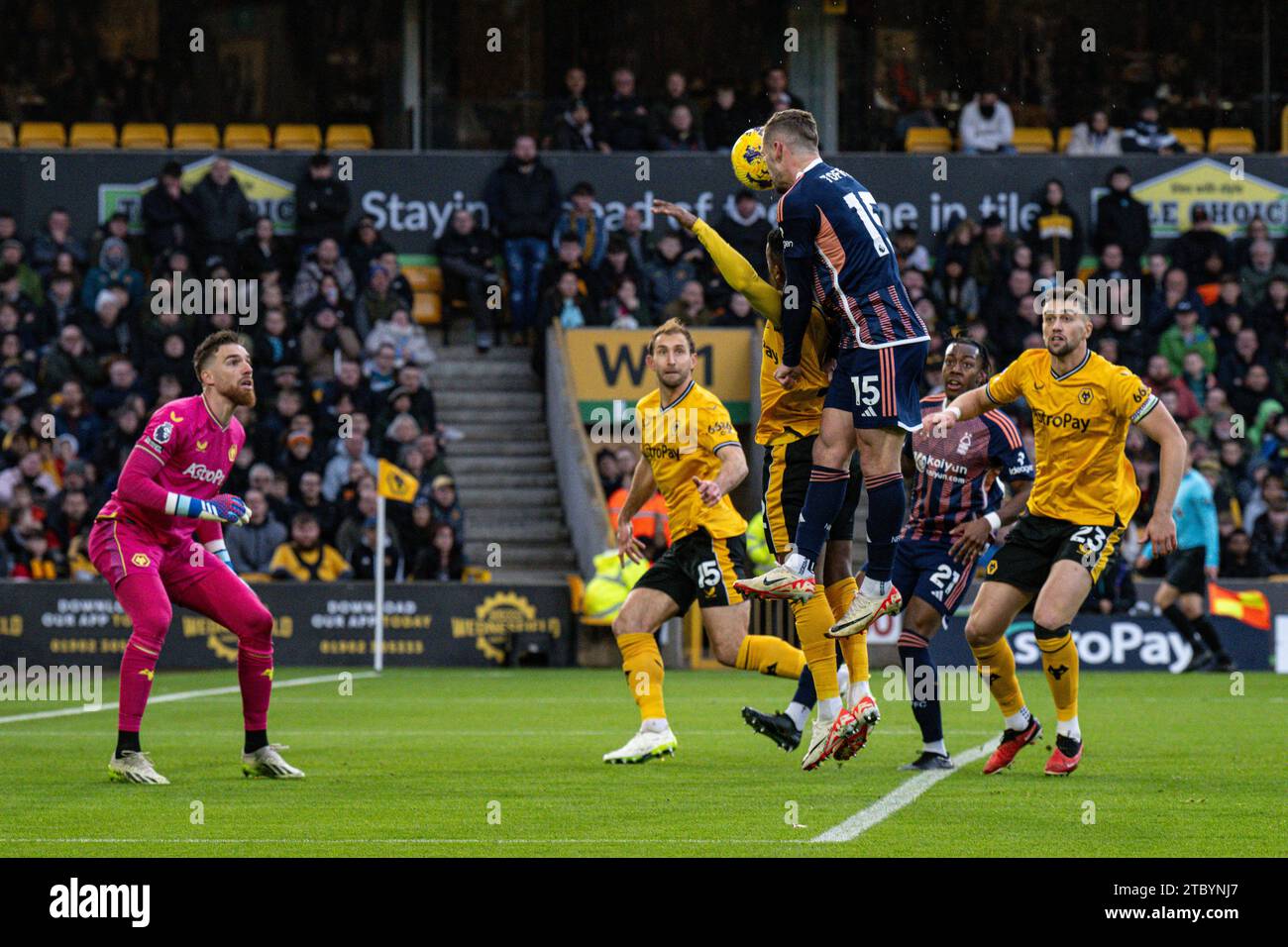 9th December 2023; Molineux Stadium, Wolverhampton, West Midlands ...