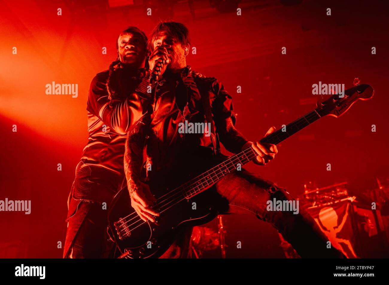 Copenhagen, Denmark. 02nd, December 2023. The English electronica group ...