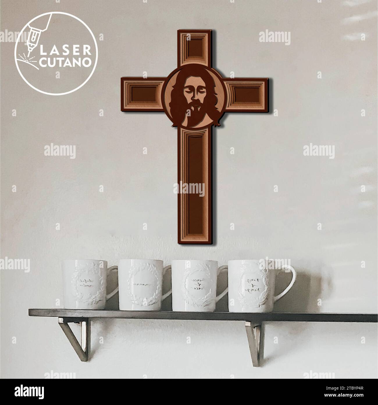 Christian Cross Digital multilayer layout files are specially prepared ...