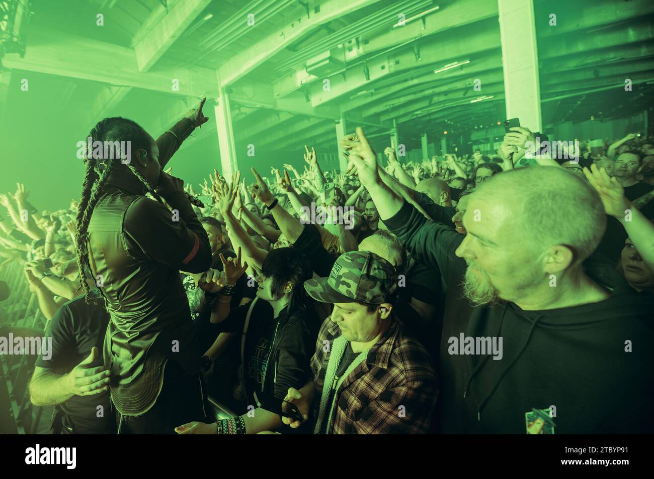 Copenhagen, Denmark. 02nd, December 2023. The English electronica group ...
