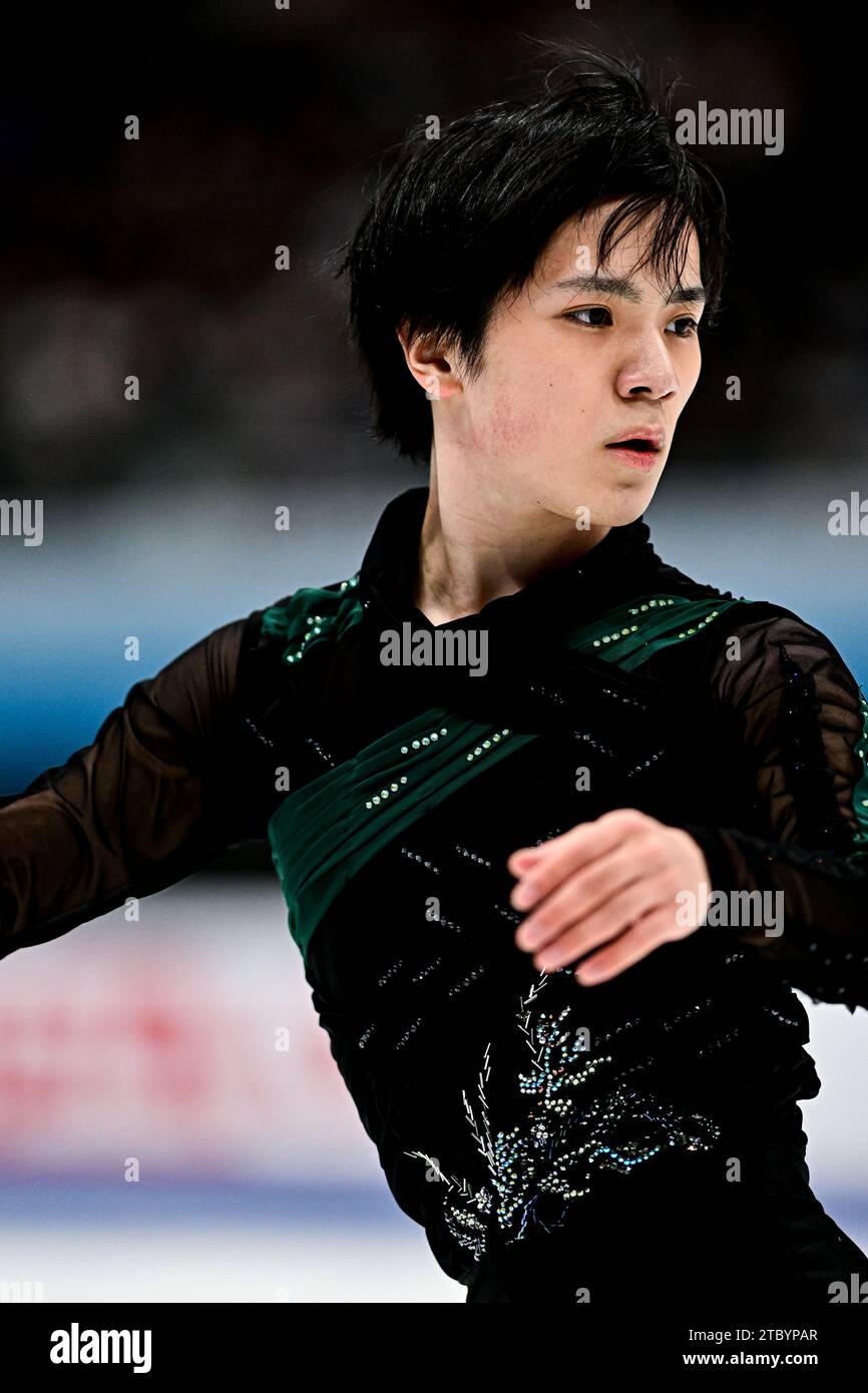 Beijing, China. 9th Dec 2023. Shoma UNO (JPN), during Senior Men Free Skating, at the ISU Grand ...