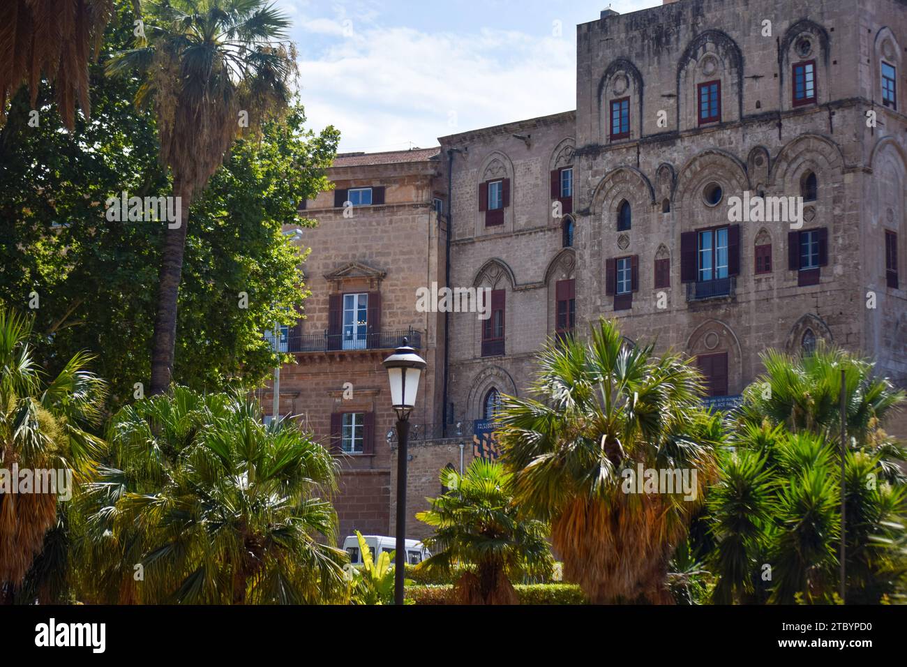 View over Palermo old town Stock Photo - Alamy