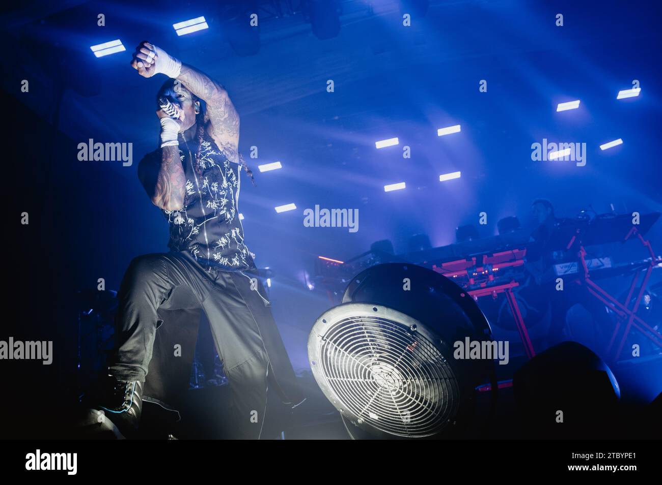 Copenhagen, Denmark. 02nd, December 2023. The English electronica group ...