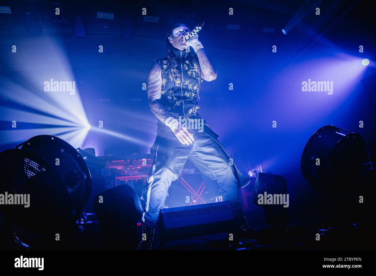 Copenhagen, Denmark. 02nd, December 2023. The English electronica group ...