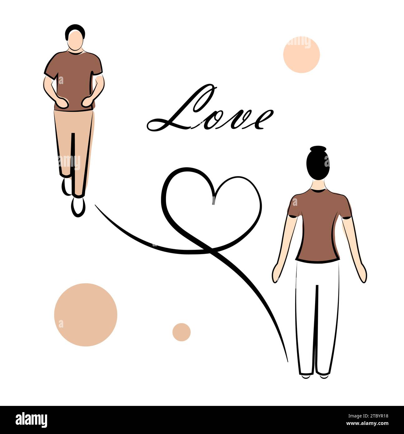 Love Relationship Between a Man and a Woman Stock Vector Image & Art ... Love Relationship Between a Man and a Woman Stock Vector Image & Art ...