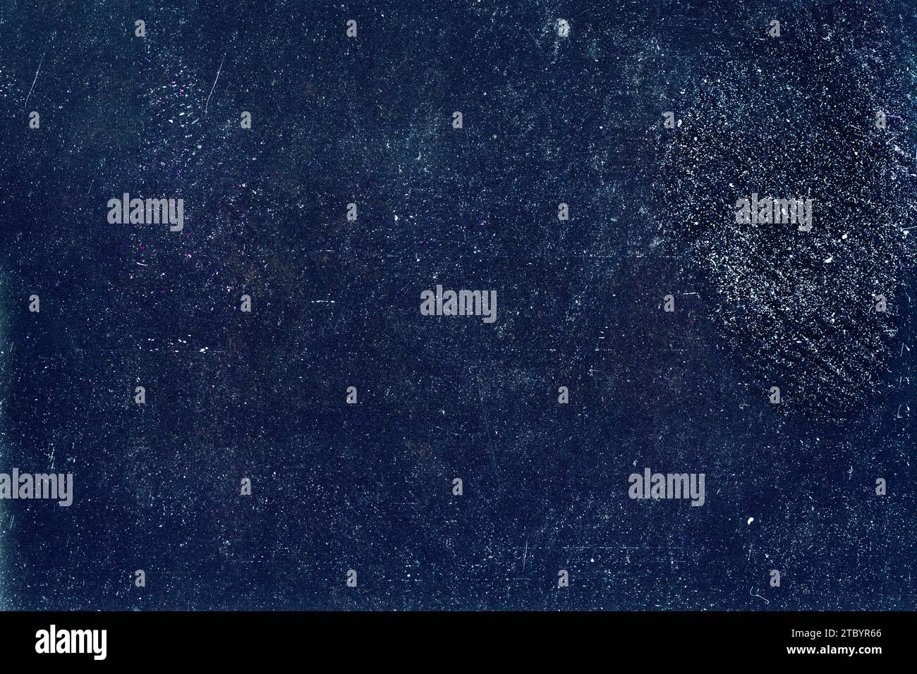 Blank grained film strip texture background with heavy grain, dust and ...