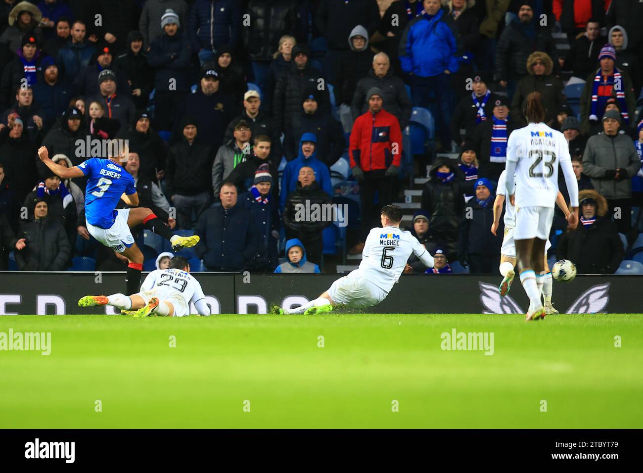 Ibrox Stadium, Glasgow, UK. 9th Dec, 2023. Scottish Premiership ...