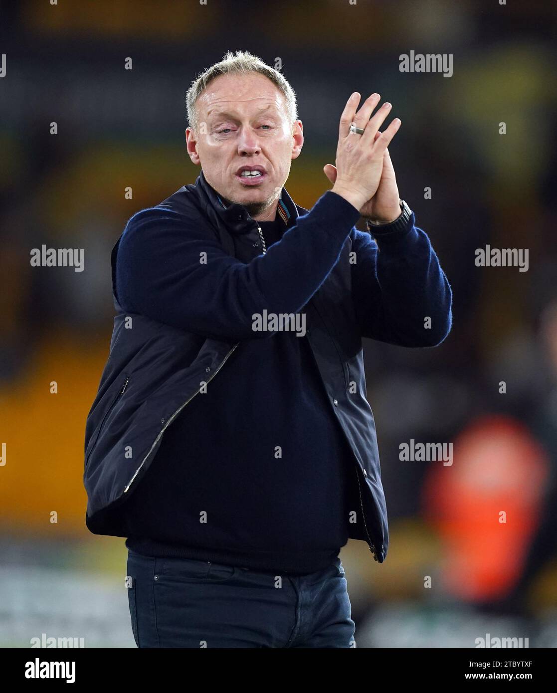 Nottingham Forest manager Steve Cooper following the Premier League ...