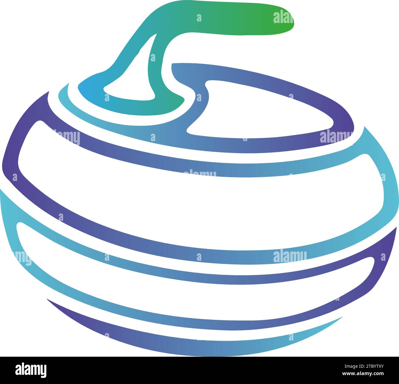 Curling Sport Game Vector Illustration Stock Vector Image & Art - Alamy