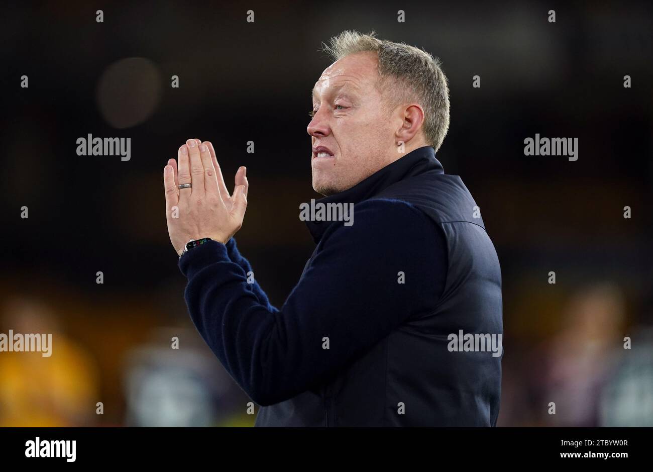 Nottingham Forest manager Steve Cooper following the Premier League ...