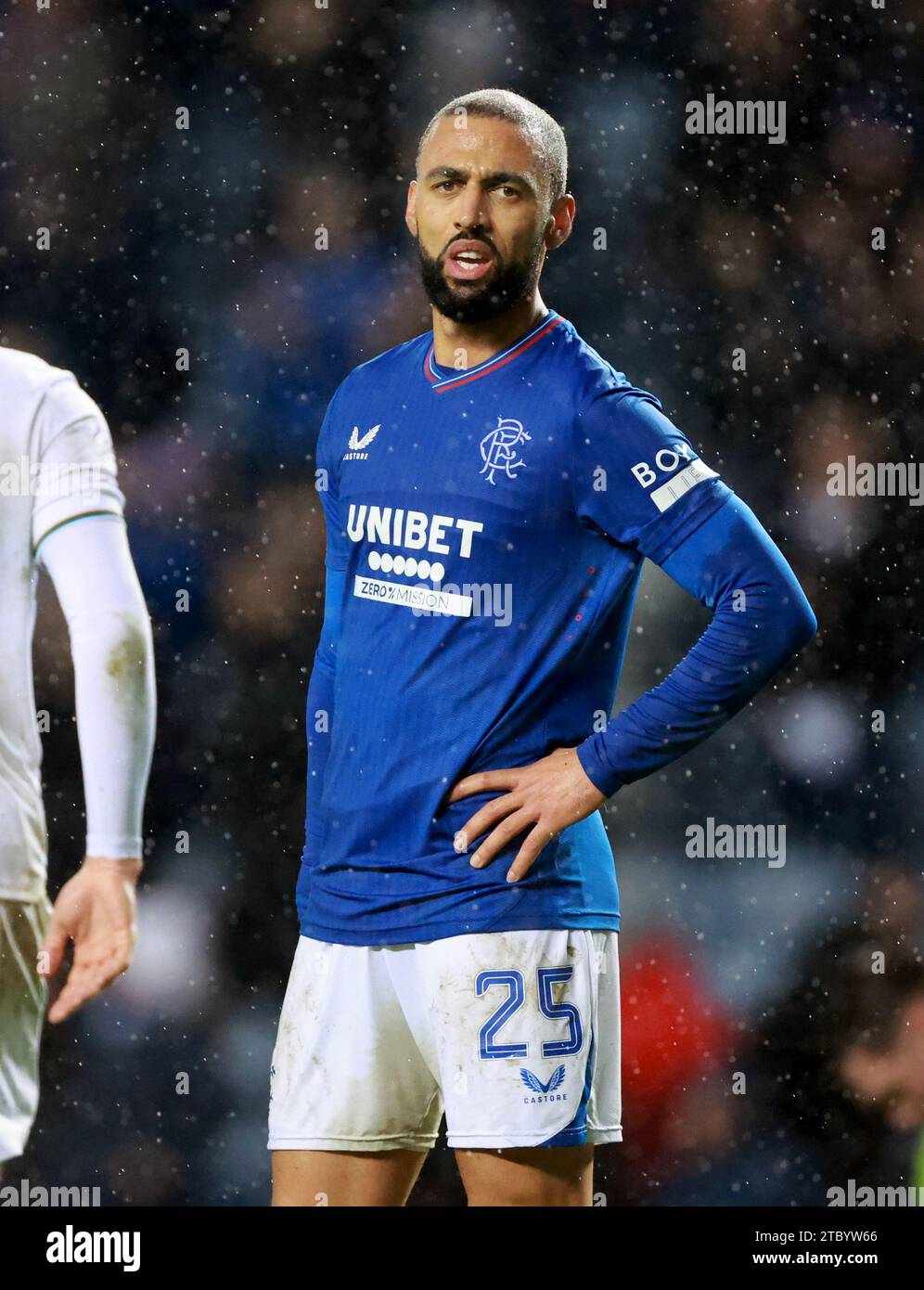 Rangers' Kemar Roofe during the cinch Premiership match at the Ibrox ...