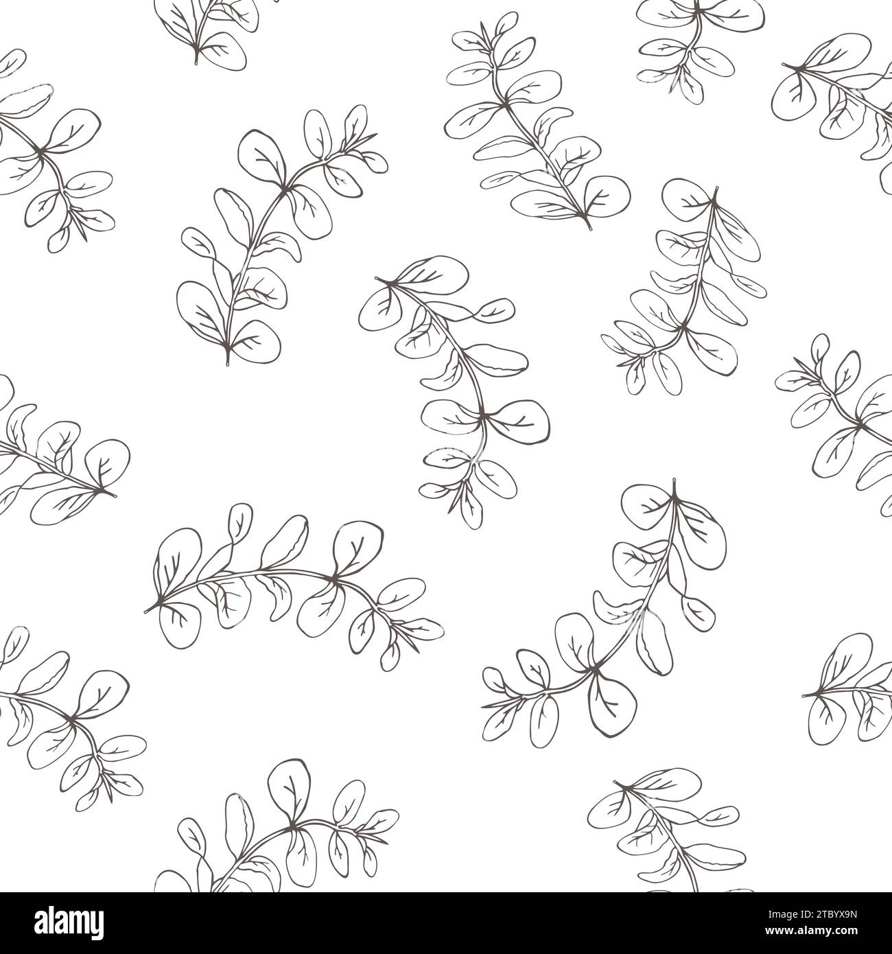 Rose flower simple pattern for background and textile Greenery line art ...