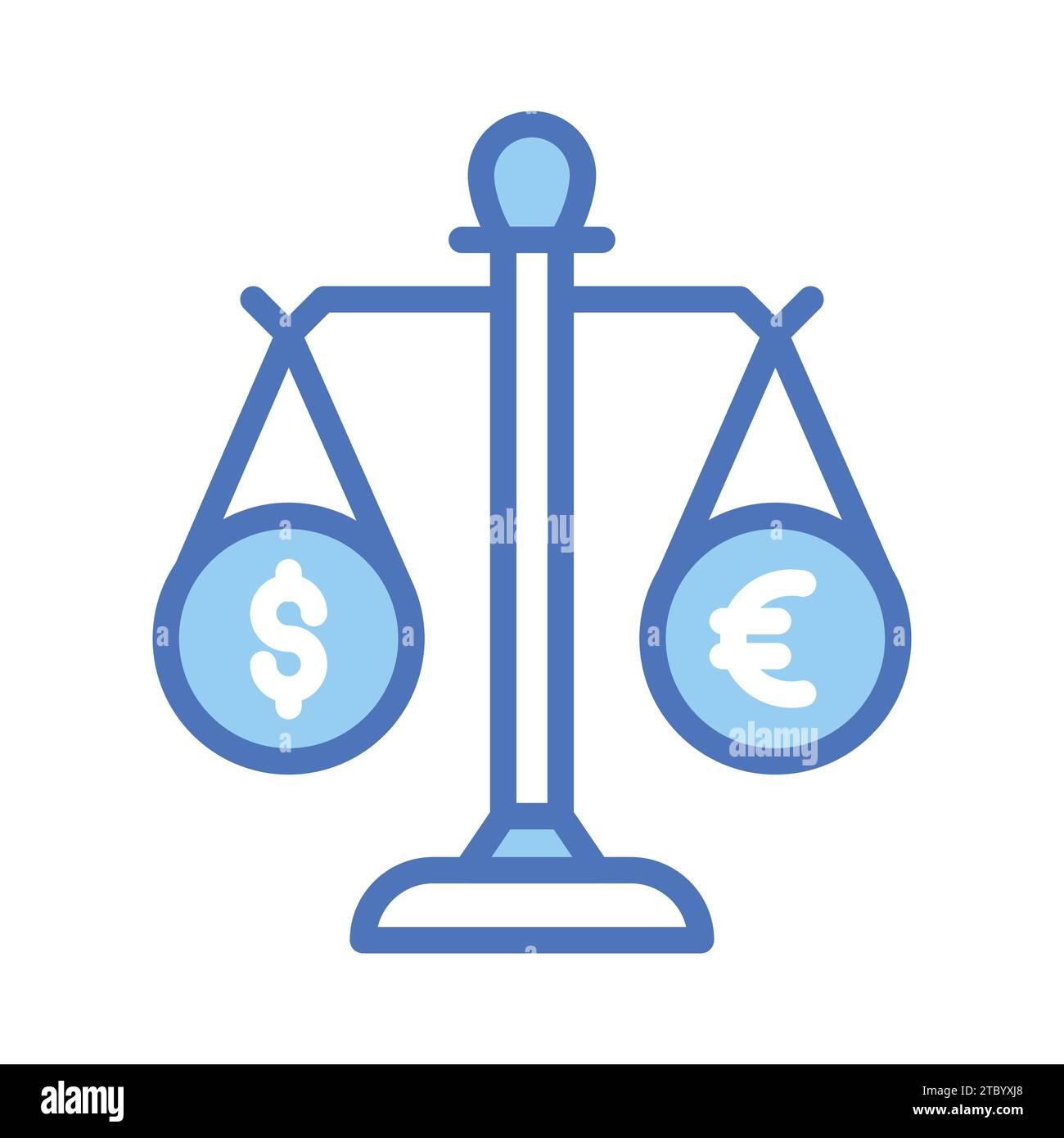 Weight balance money Stock Vector Images - Alamy