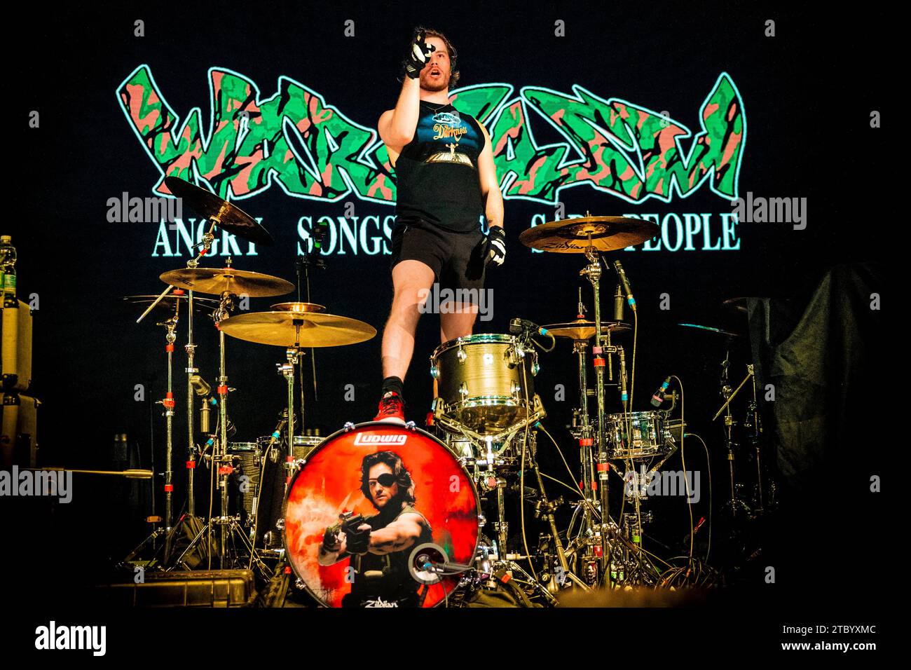 Italy 8 December 2023 Wargasm - Sam Matlock and Rachel Hastings "Milkie ...