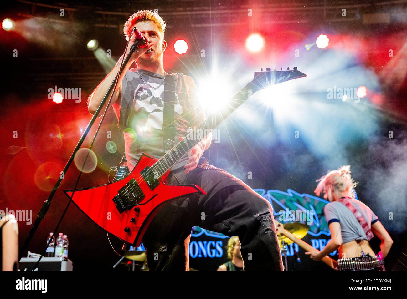 Italy 8 December 2023 Wargasm - Sam Matlock and Rachel Hastings "Milkie ...