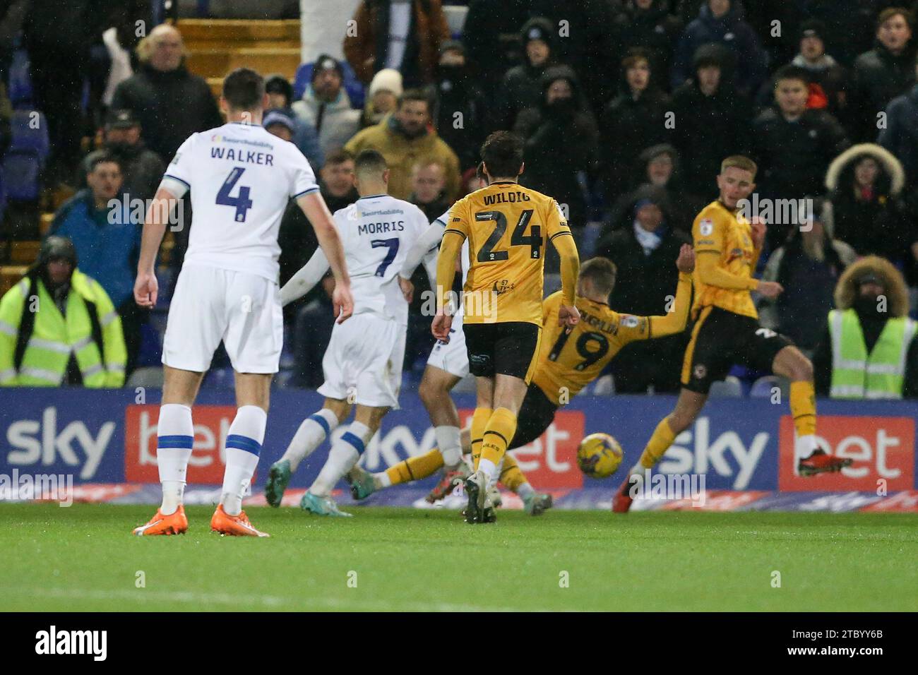 Birkenhead, UK. 09th Dec, 2023. Kieron Morris of Tranmere Rovers (7 ...