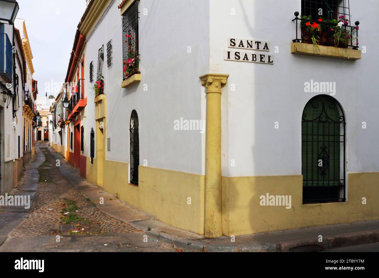 Convent of Santa Isabel de los Ángeles and surroundings, Cordoba, Spain ...
