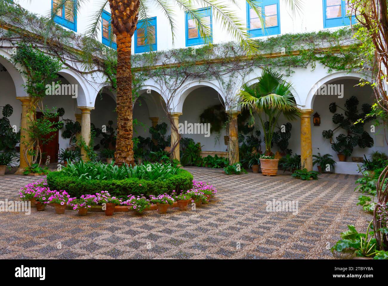 Alcázar fortress of the Christian Monarchs in Córdoba, Spain Stock ...