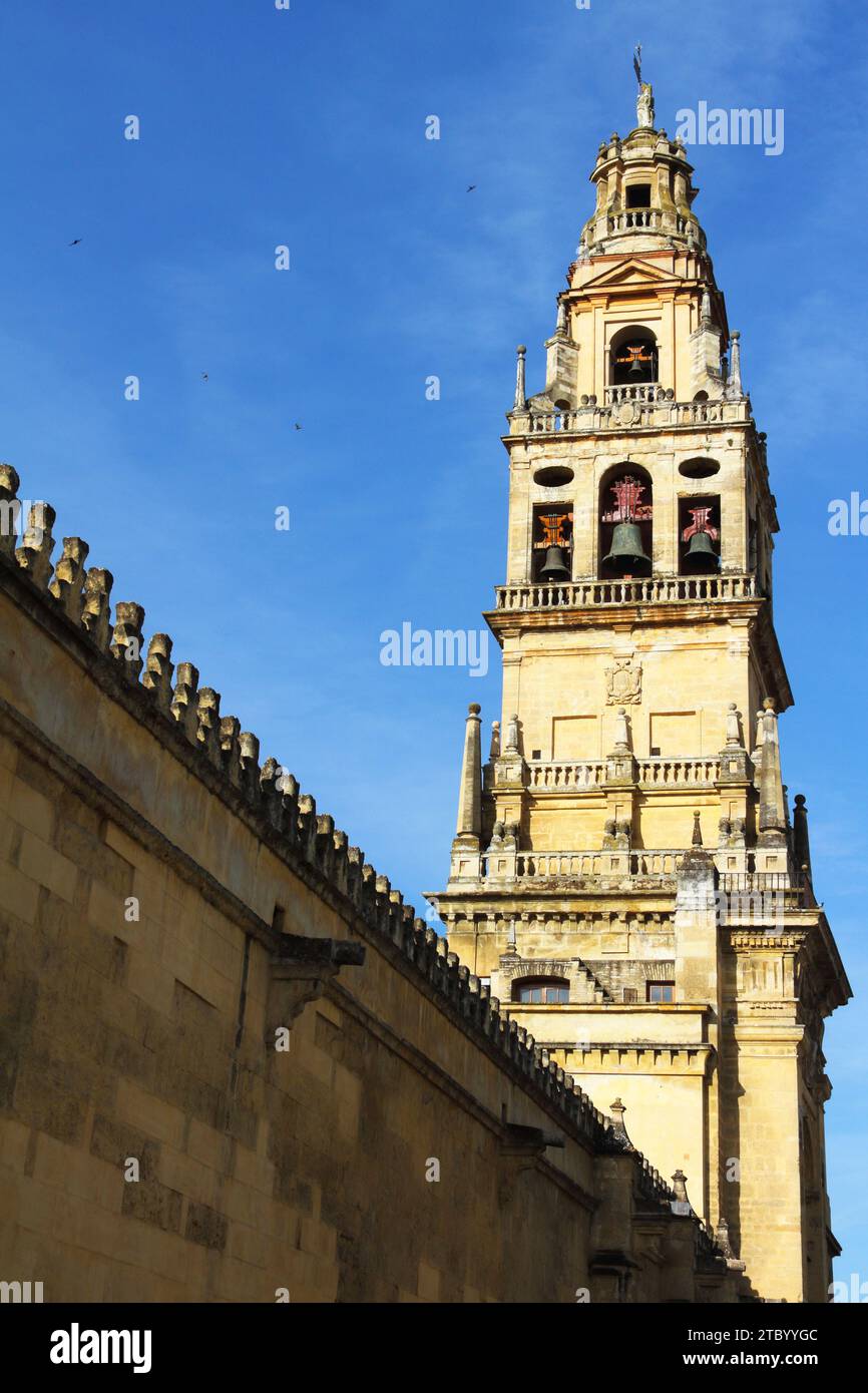 Exterior aspects of La Mezquita, Cordoba mosque-cathedral, Spain Stock ...